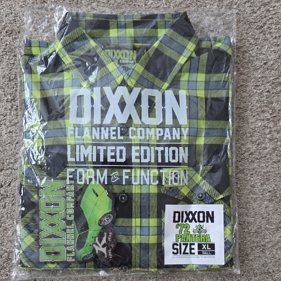 DIXXON | Shirts | Rare Dixxon Kindig It Design 72 Pantera Casual Button ...